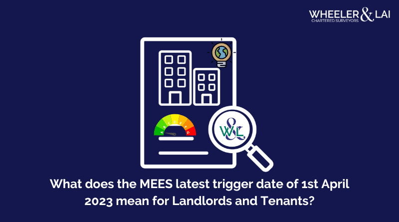 What does the MEES latest trigger date of 1st April 2023 mean for ...